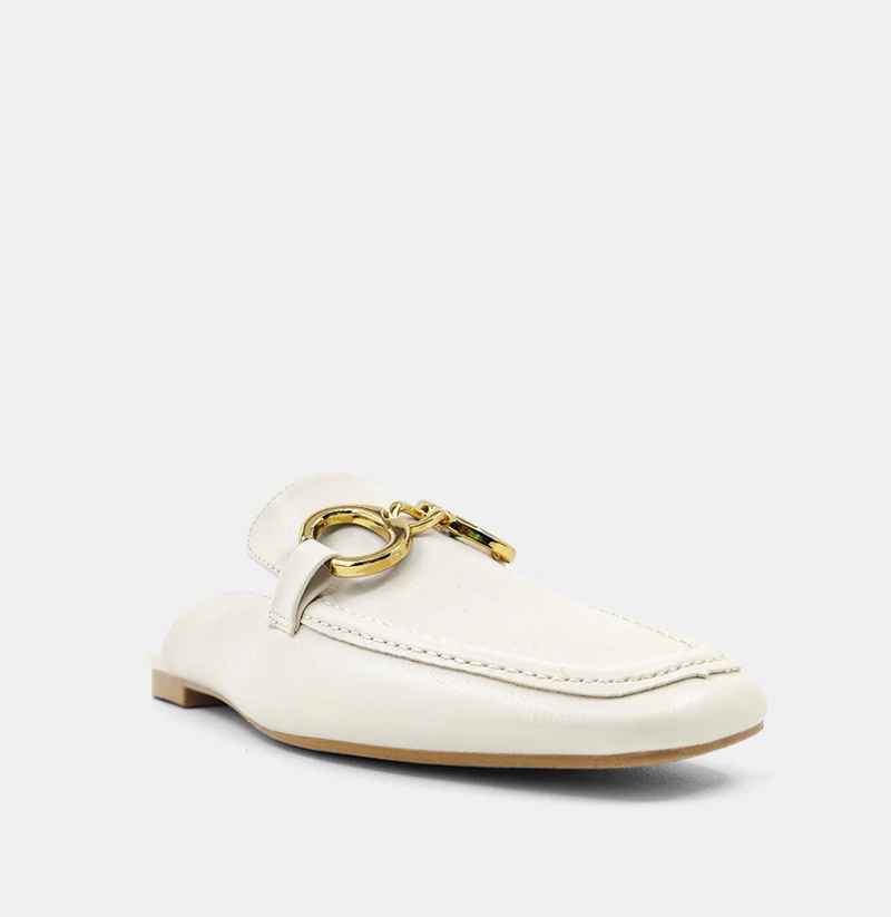 Andromeda Mule, Bone – Sabi Boutique