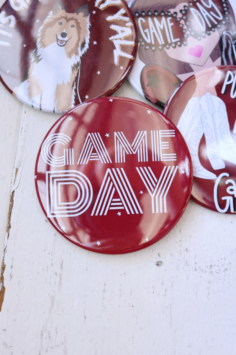 Assorted Game Day Buttons – Sabi Boutique