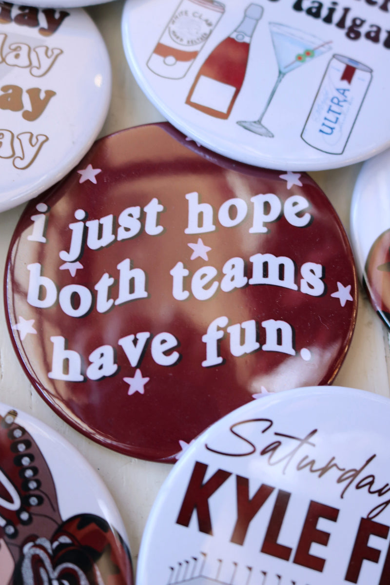 Assorted Game Day Buttons – Sabi Boutique